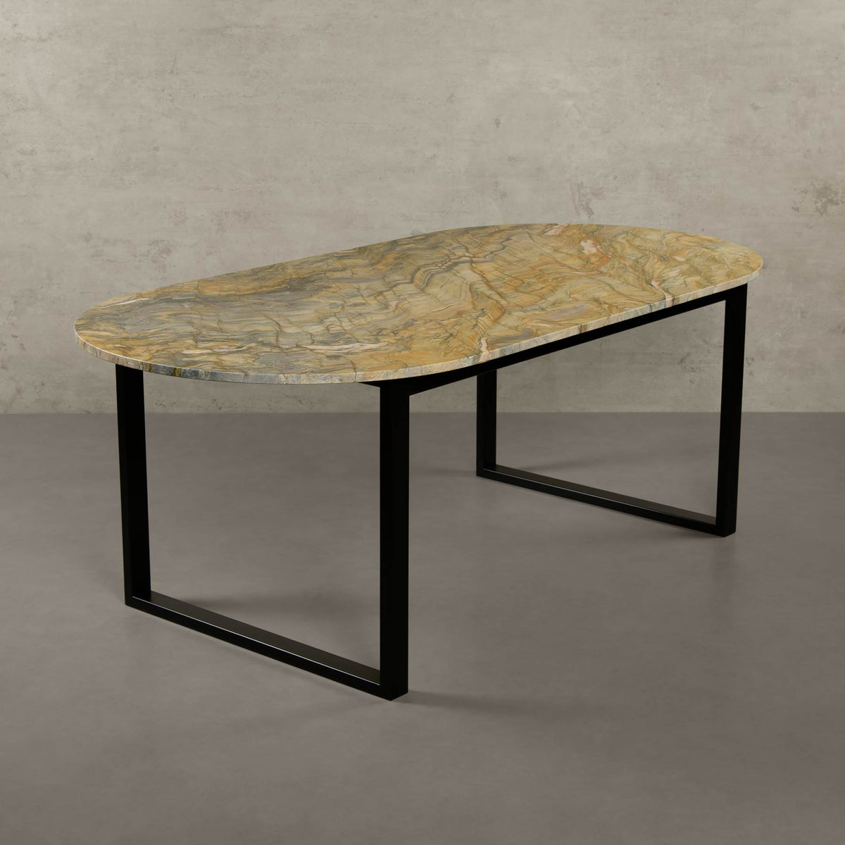 Marmor Esstisch "Bergen" oval [Exclusive Line] – MAGNA Atelier